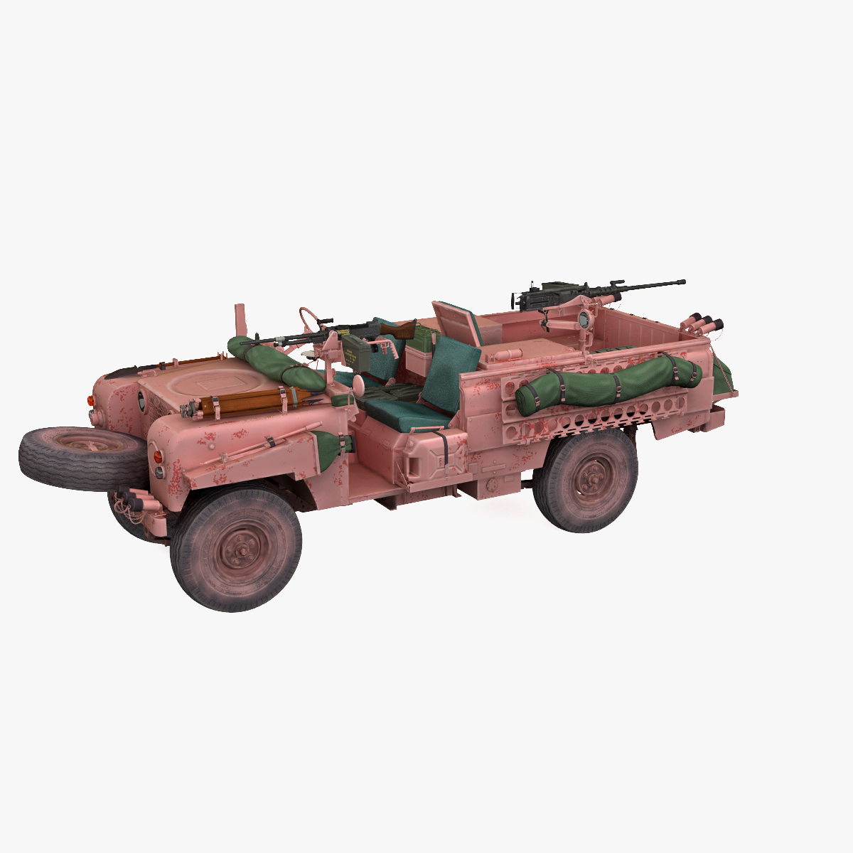 land rover s2a sas 3d model