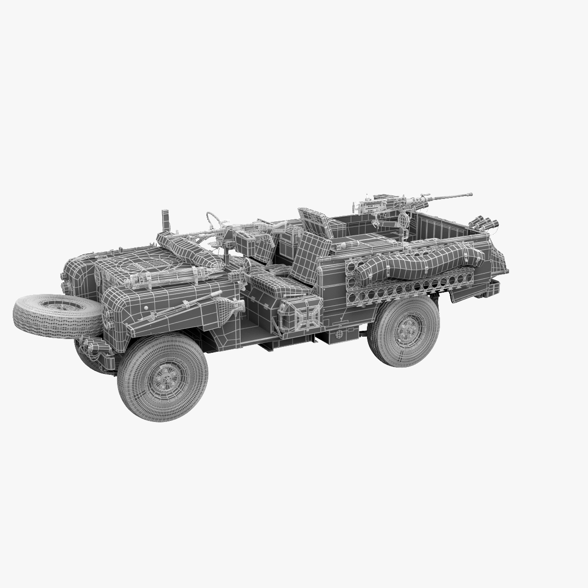 land rover s2a sas 3d model