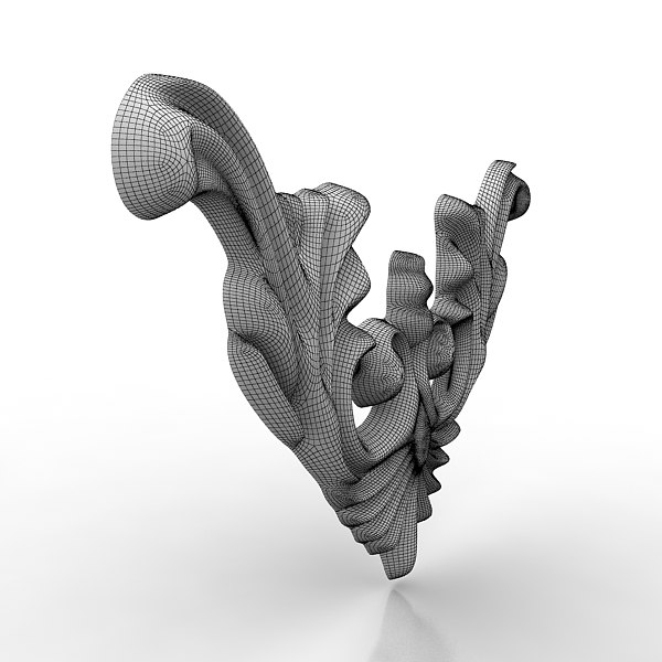 3d model architectural element arch