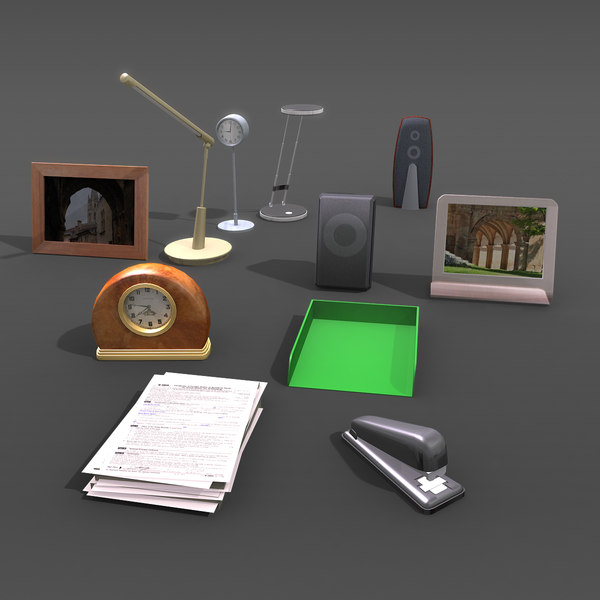 3ds max office props