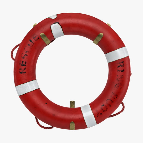 3d old rescue ring
