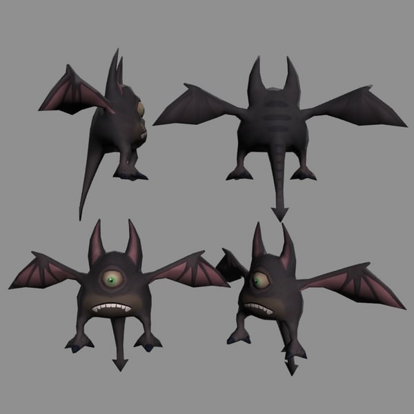 3dsmax games bat