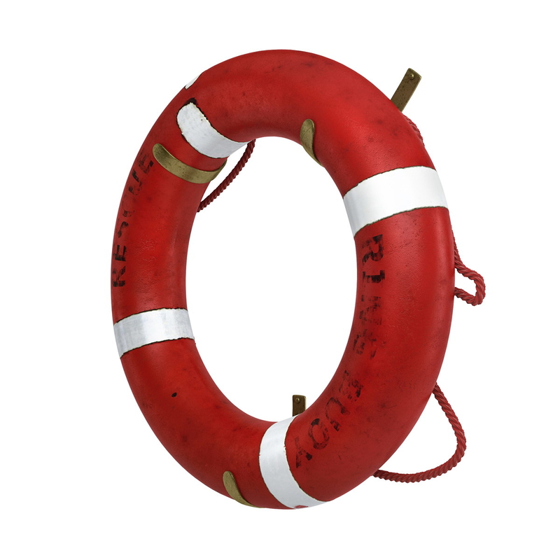 3d old rescue ring