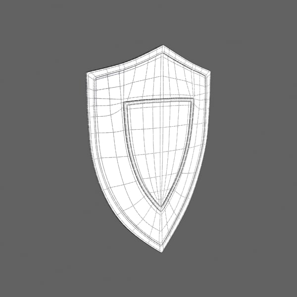 3d shield model