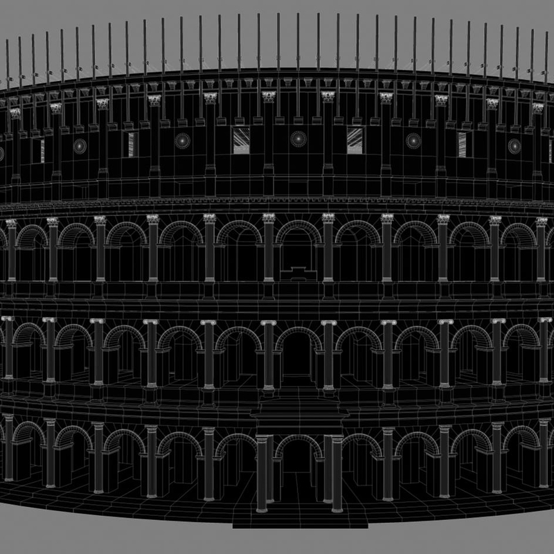maya roman colosseum