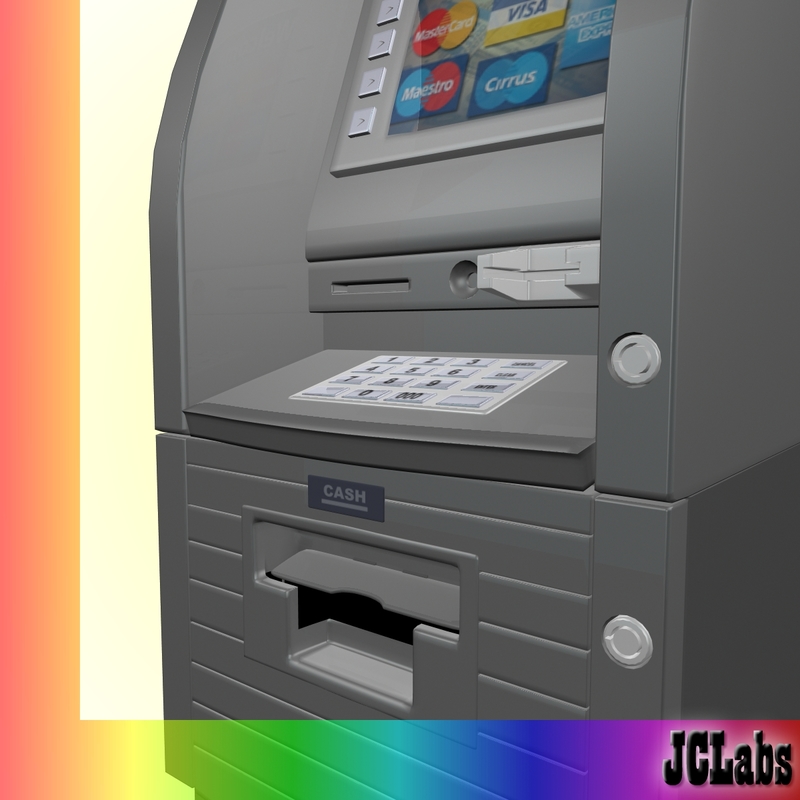 3d cash machine