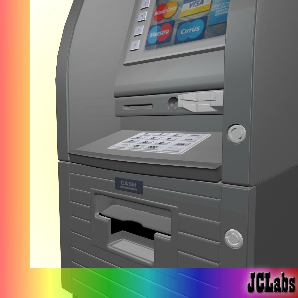 3d cash machine