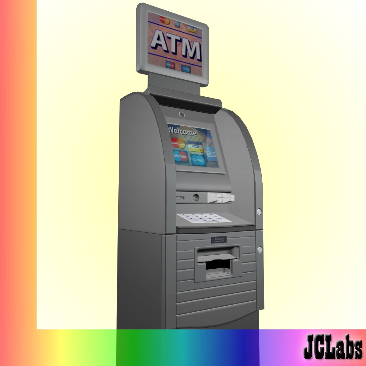 3d cash machine
