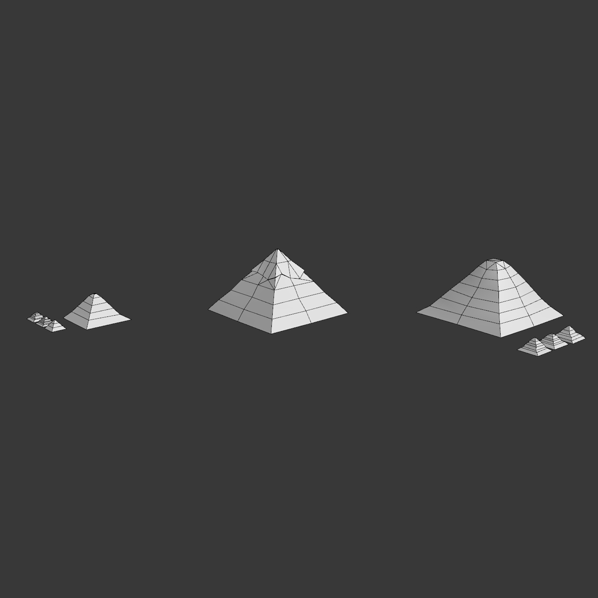 3d pyramid