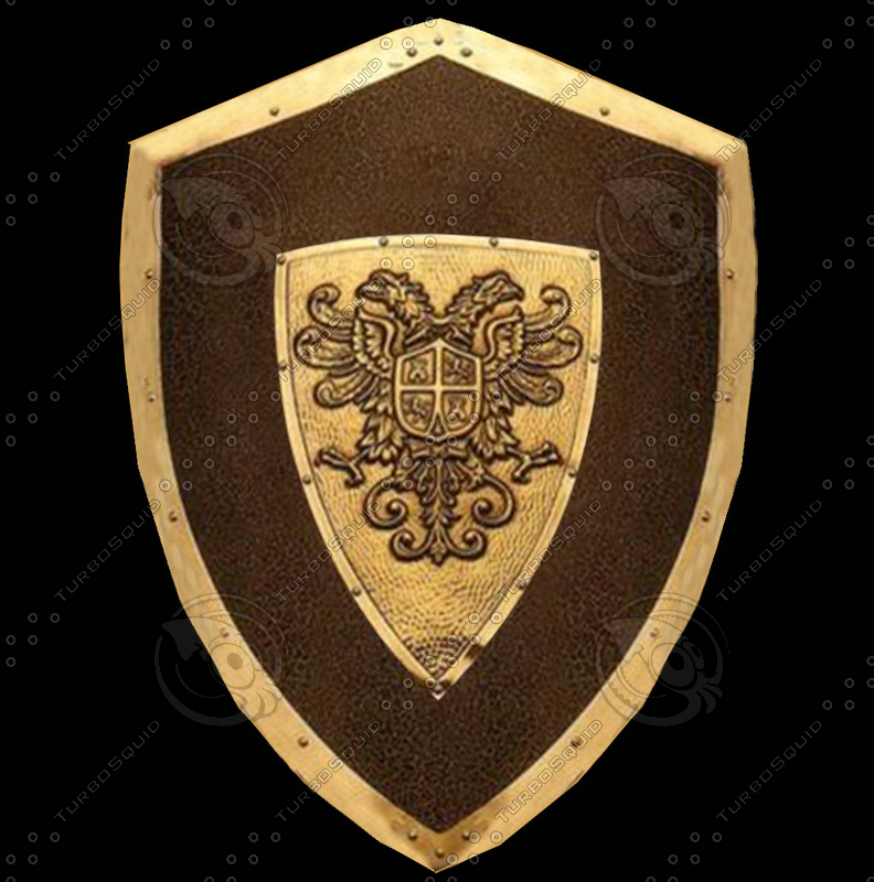 3d shield model