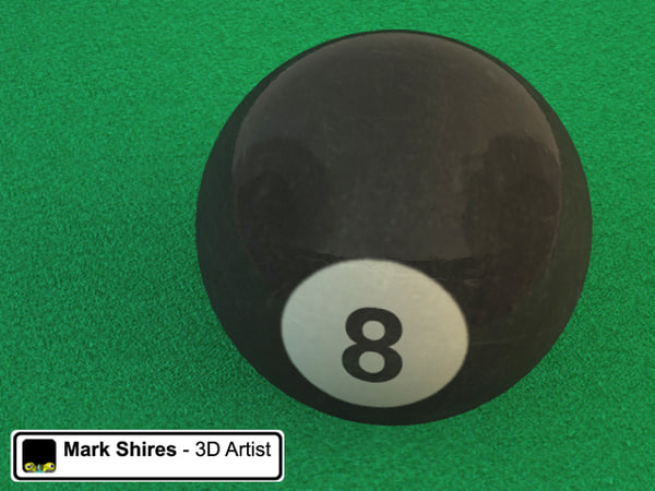 8 Ball 3D Models and Textures | TurboSquid.com