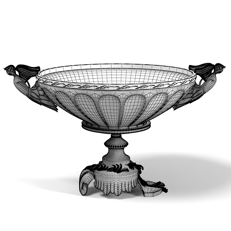 baroque glass bowl max