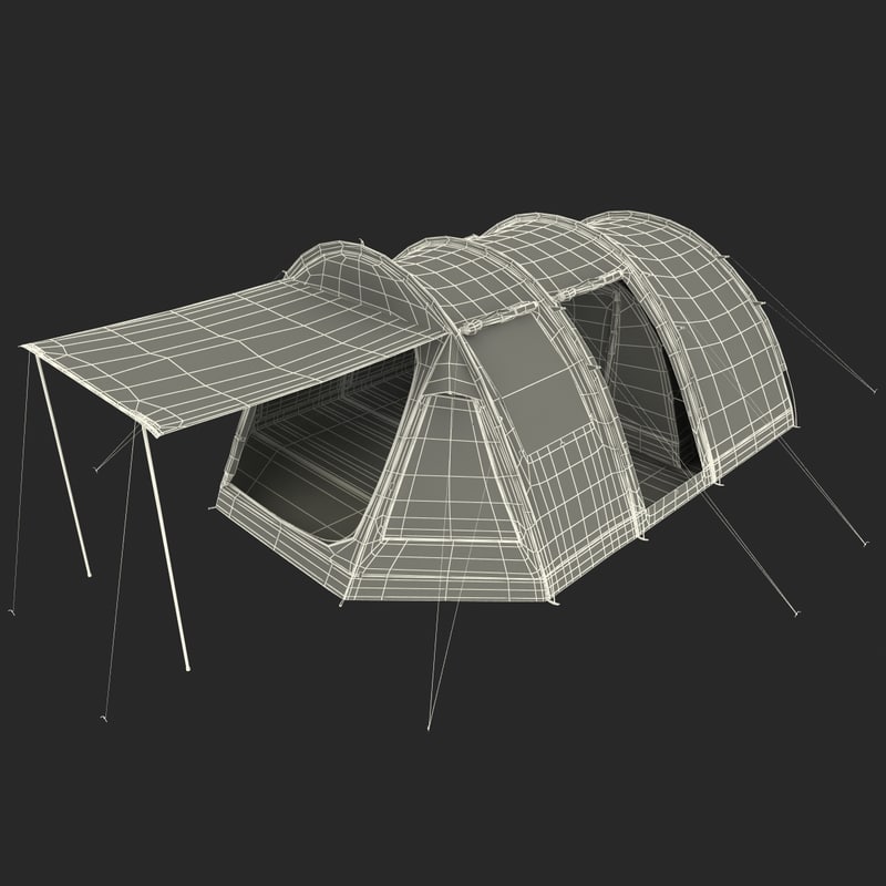 3d camping tent v3