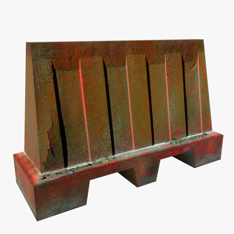 barrier 3d model