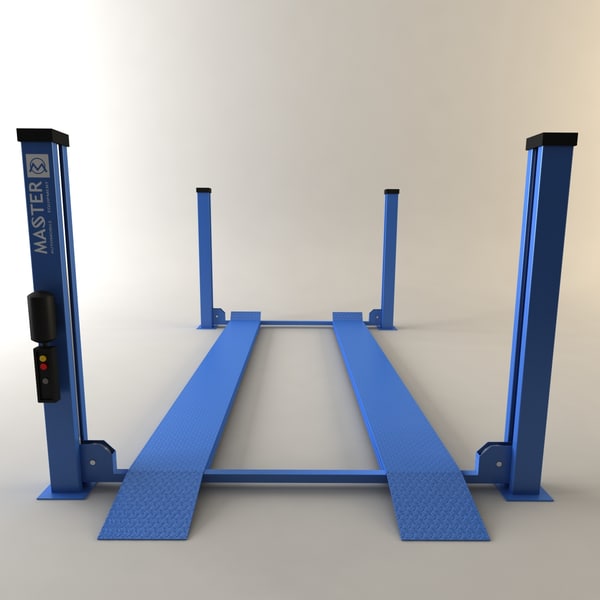 3d car lift model