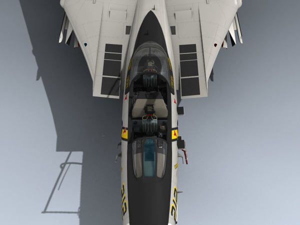 f-14a tomcat vf-142 3d max