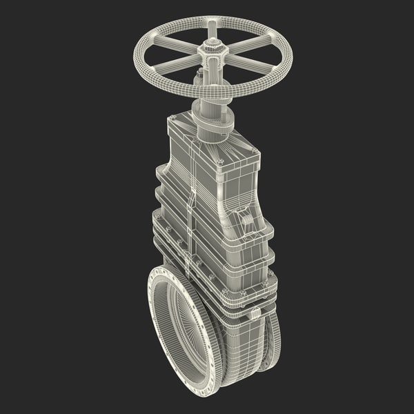 3d gate valves v5 model