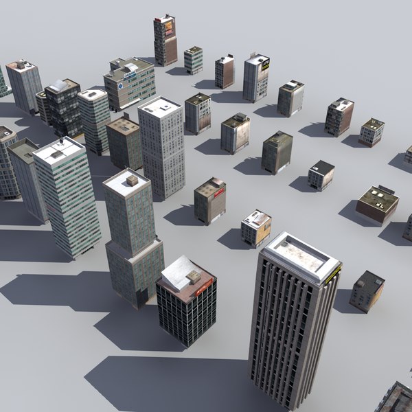 lwo multi tall building skyscrapers