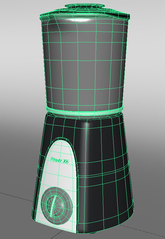 3d model of blender mixer