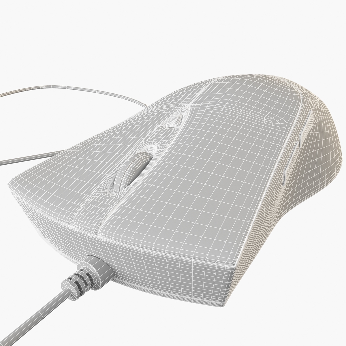 3d model laser mouse a4tech