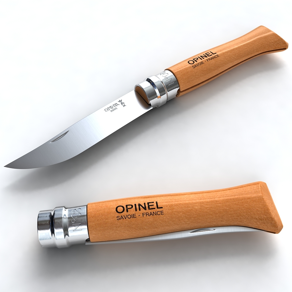 3d model knife