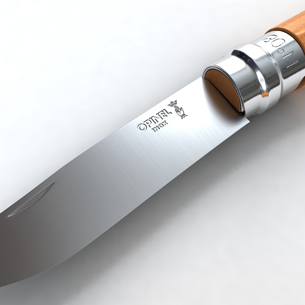 3d model knife