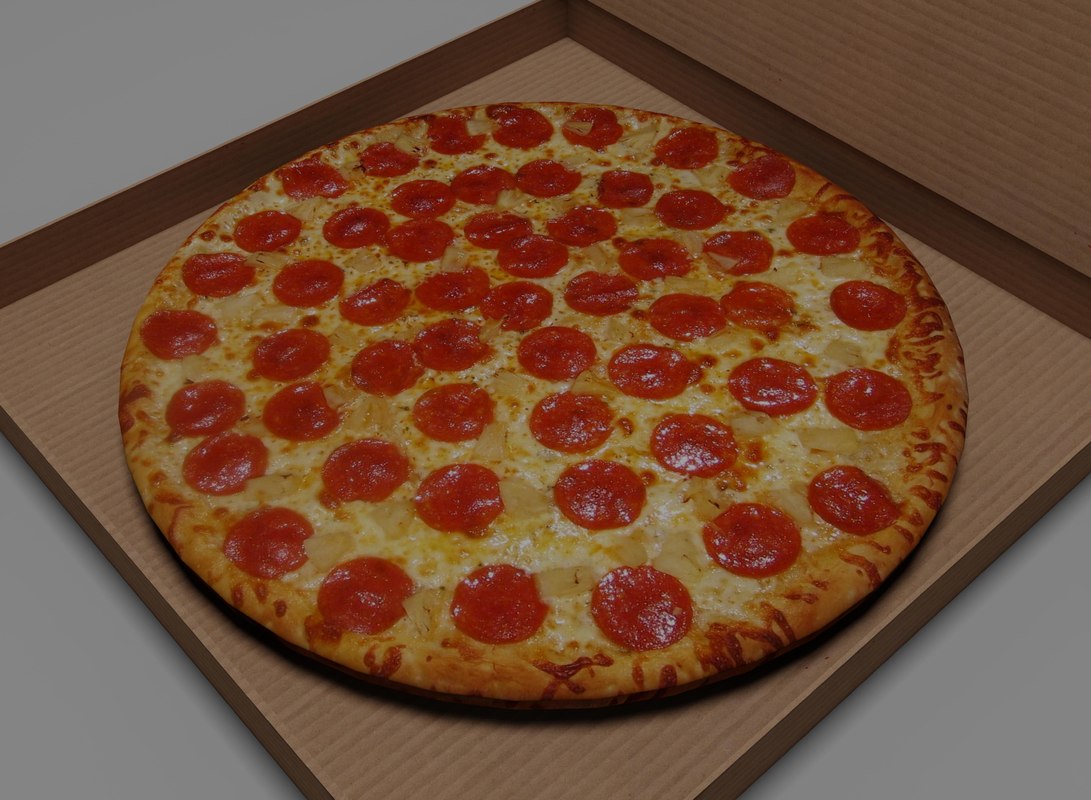 3d pizza 0 model
