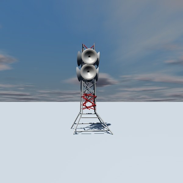 Radar Tower 3D Models for Download | TurboSquid