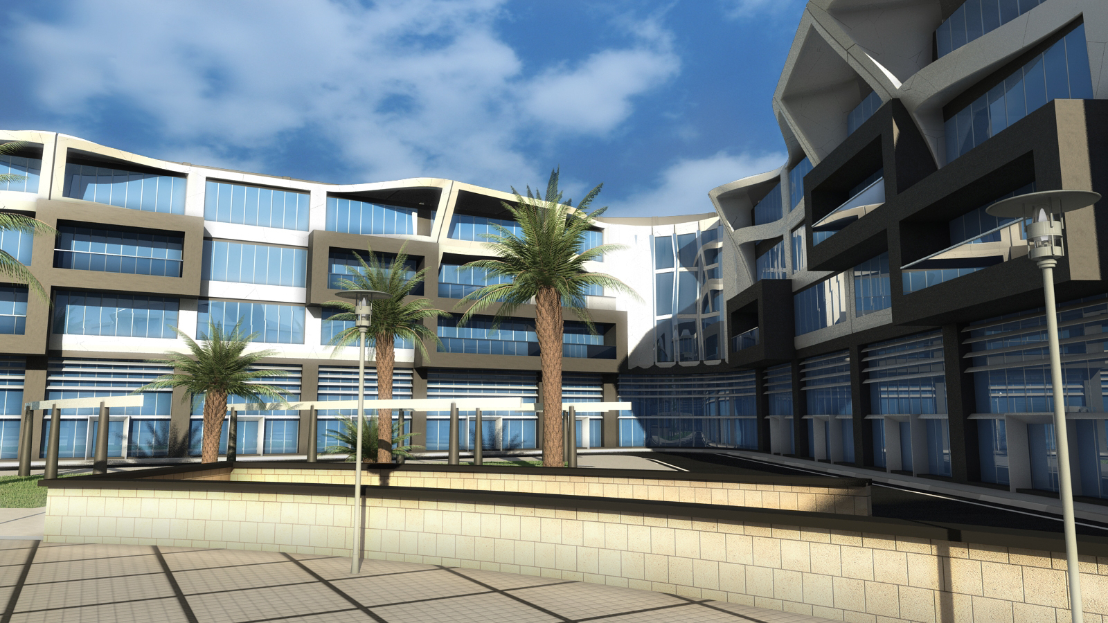 3d model building exterior