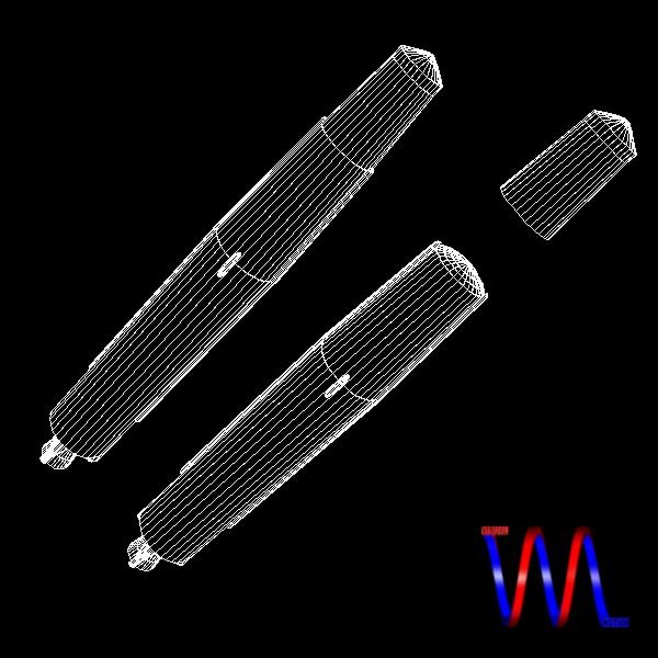 thor rocket range 3d model