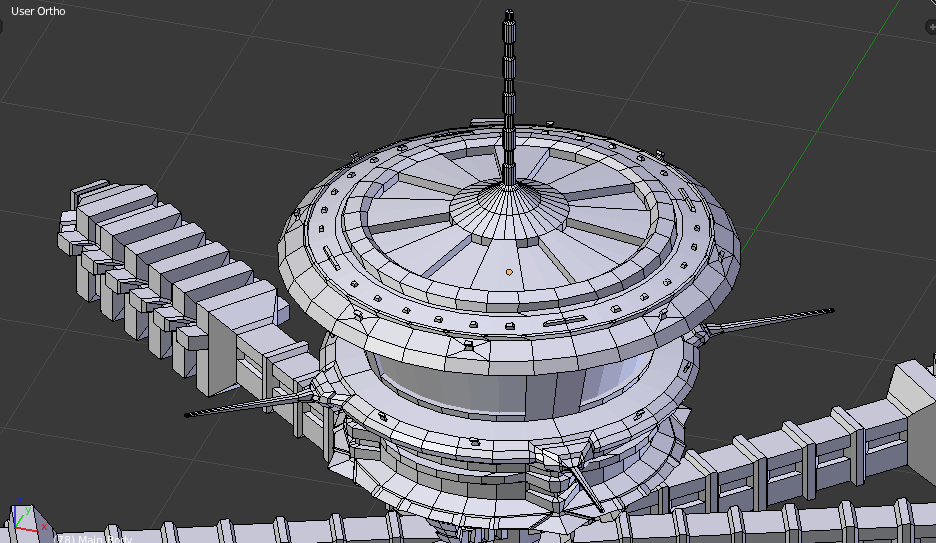space station 3d model