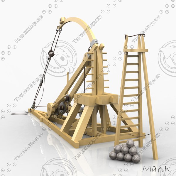 3D Trebuchet Models | TurboSquid