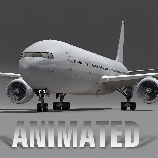Animated Boeing 777 3D Models for Download | TurboSquid