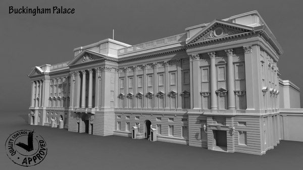 3d buckingham palace model