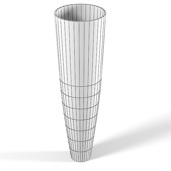 3d model modern contemporary shell