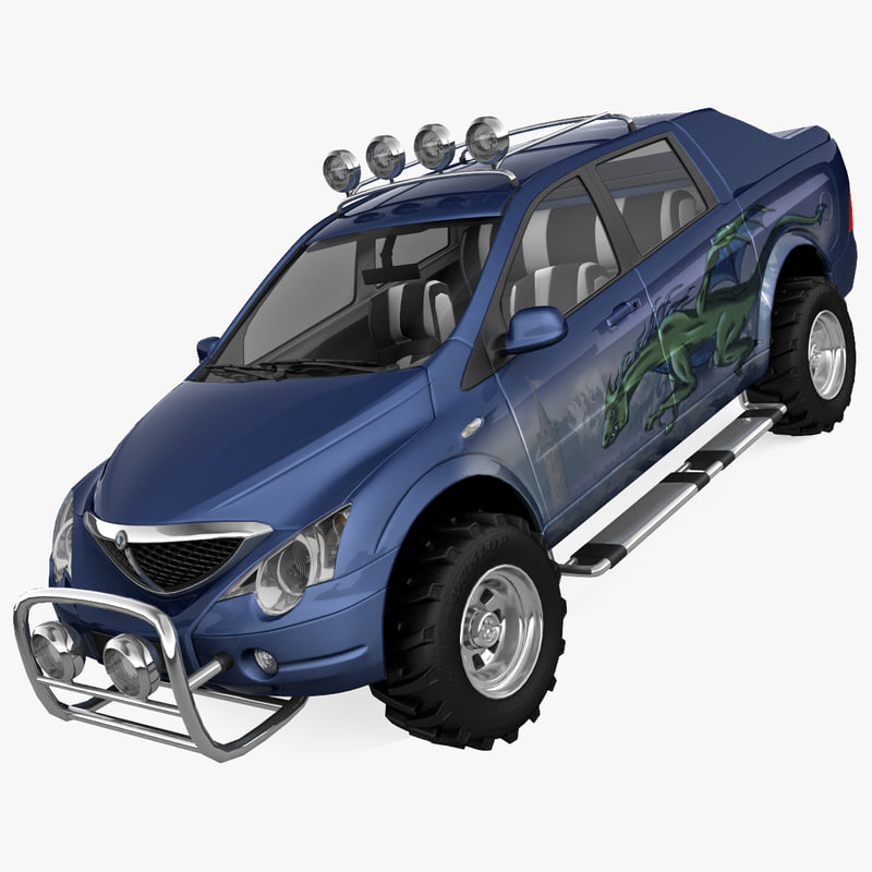 3ds ssangyong actyon offroad