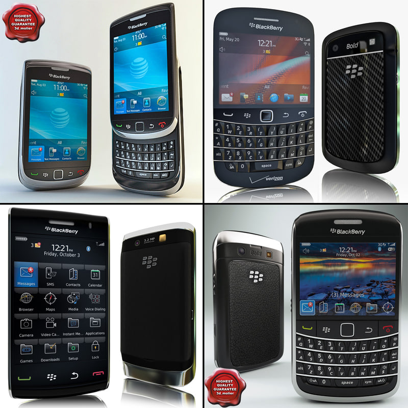 3ds max blackberry phones v1
