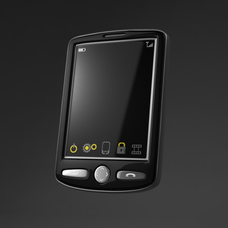 3ds max generic phone