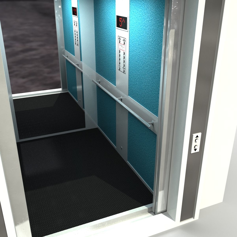 lift interior 3d model
