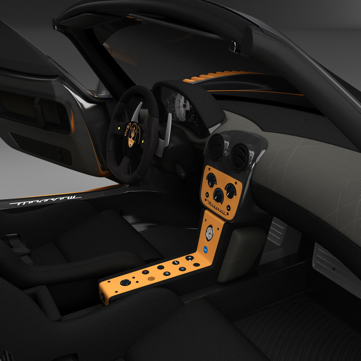 3d model realistic maserati mc12 v2