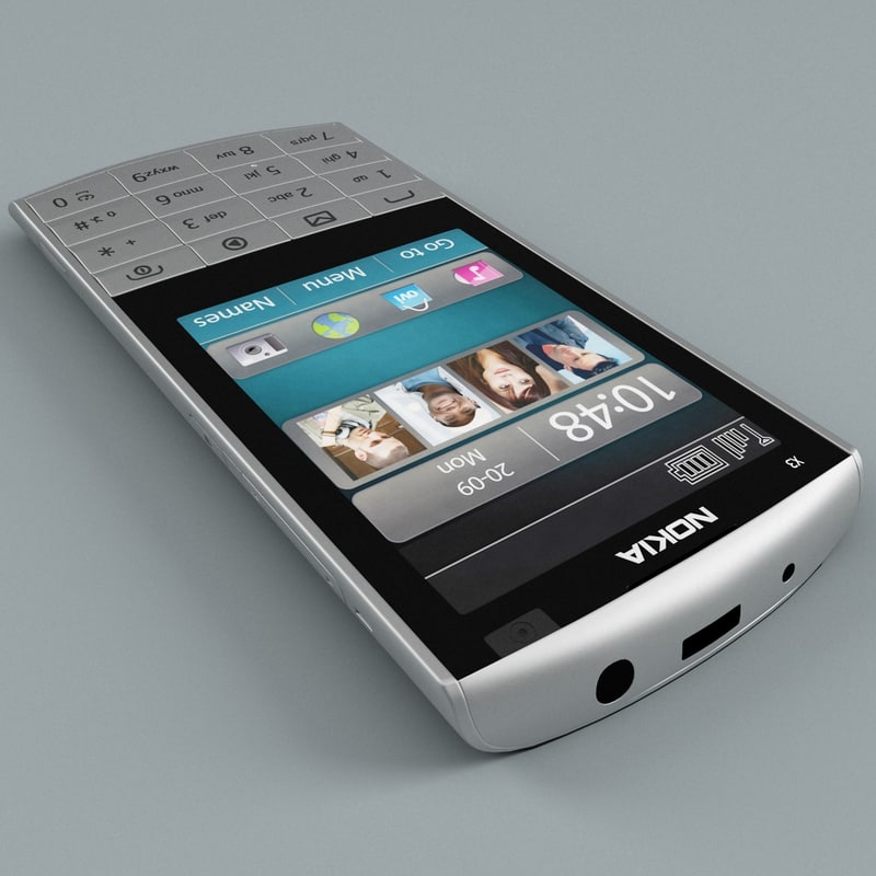 3d model nokia phones v7