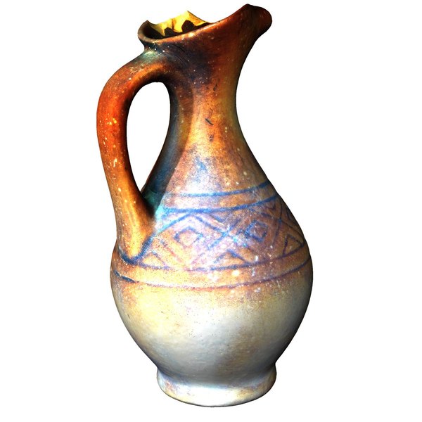 3d ceramic jug handle model