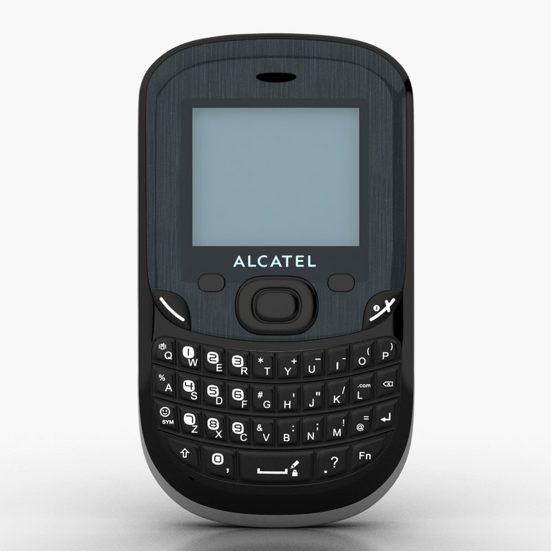 alcatel ot-355 cell phone 3d max