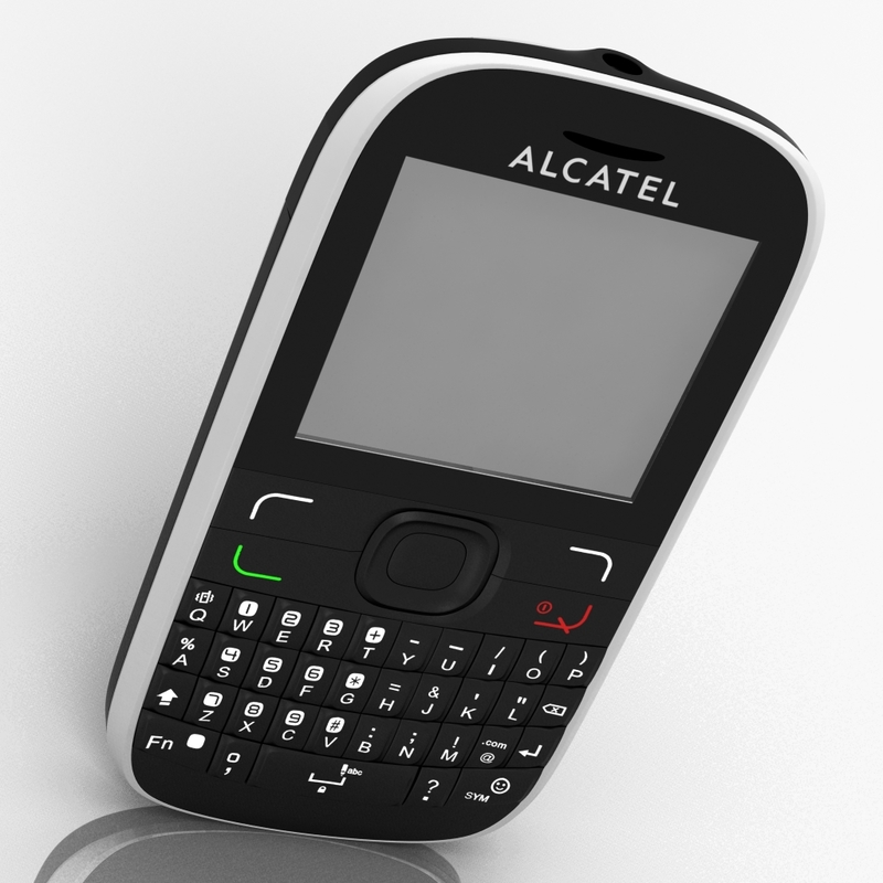 3dsmax alcatel ot-385 cell phone