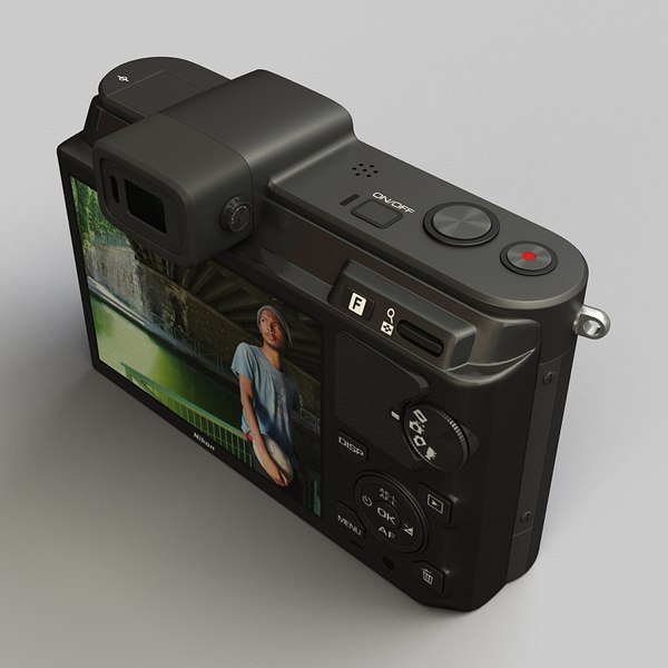 new nikon v1 lens 3d model