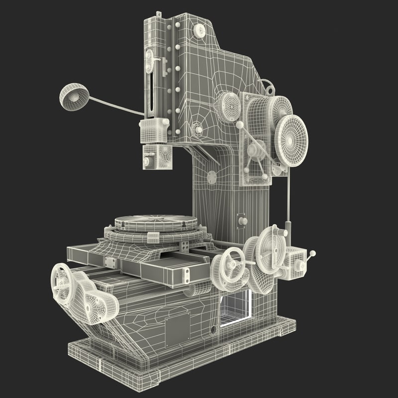 3d industrial machines v4 model