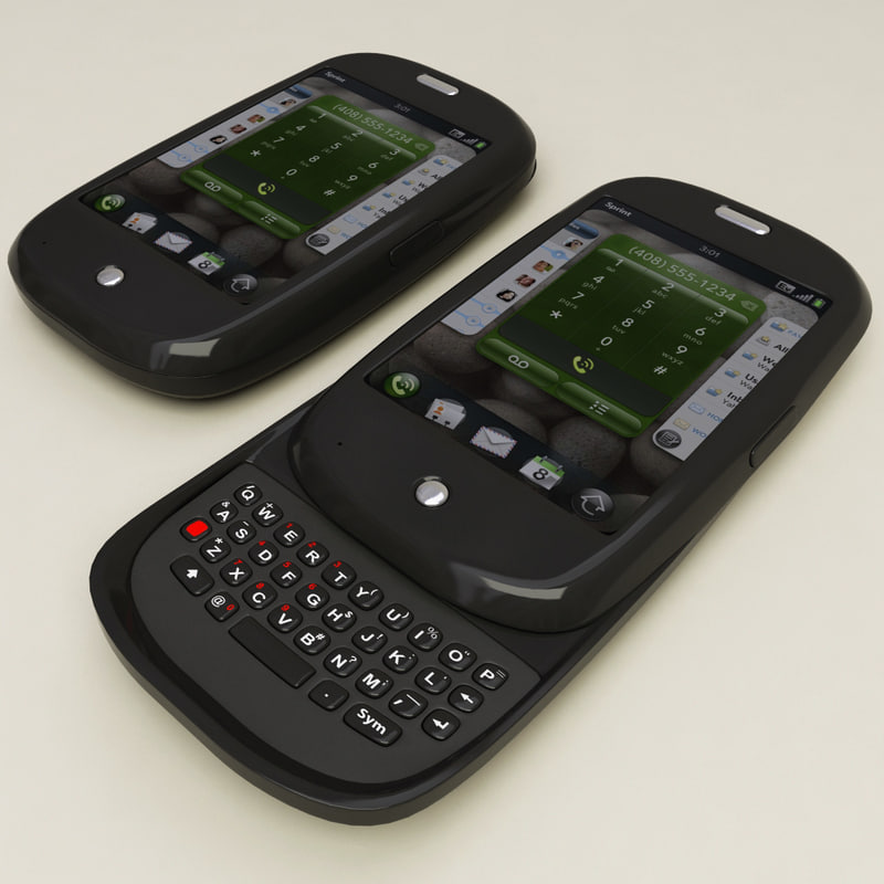 3d model palm phones v1