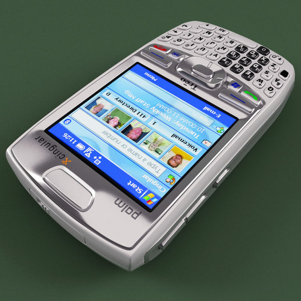 3d model palm phones v1