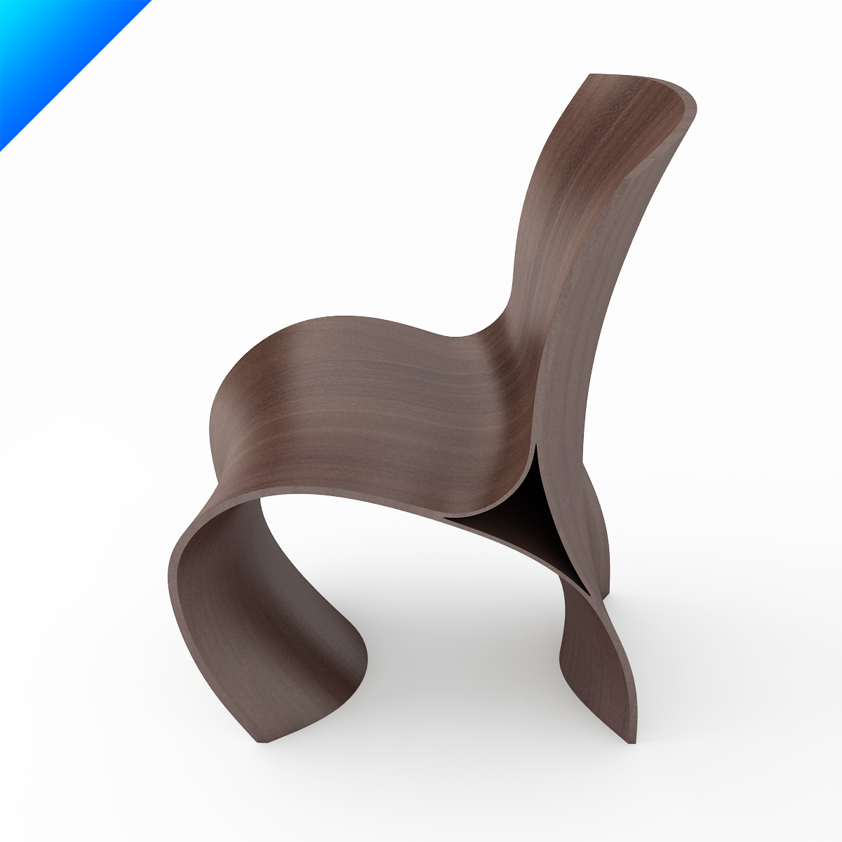 skin chair ron arad 3d model