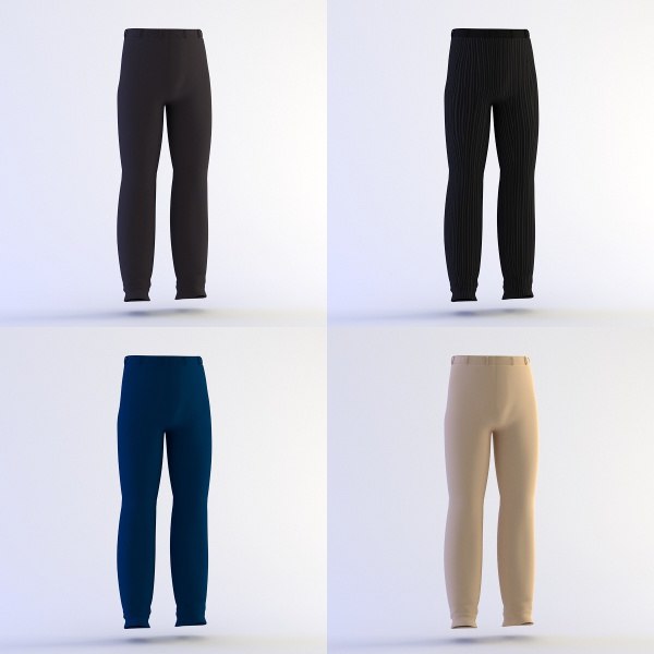 Blender Pants Models | TurboSquid